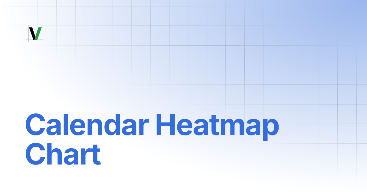 Calendar Heatmap Chart | VitaraCharts