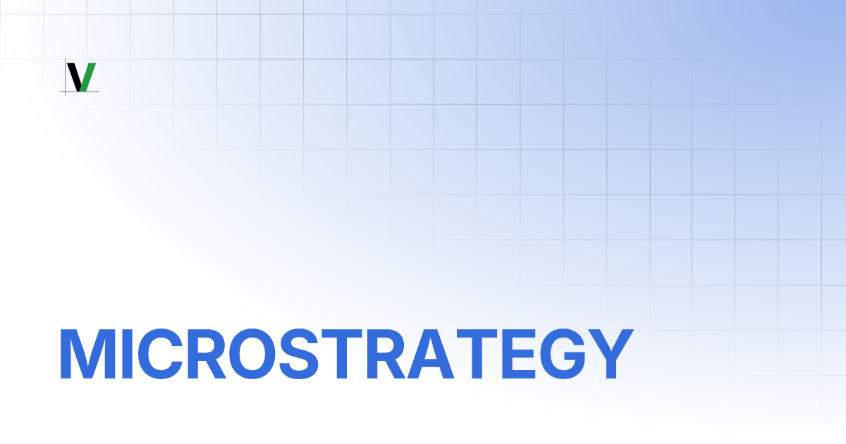 MICROSTRATEGY | VitaraCharts