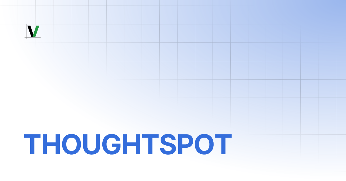 THOUGHTSPOT | VitaraCharts