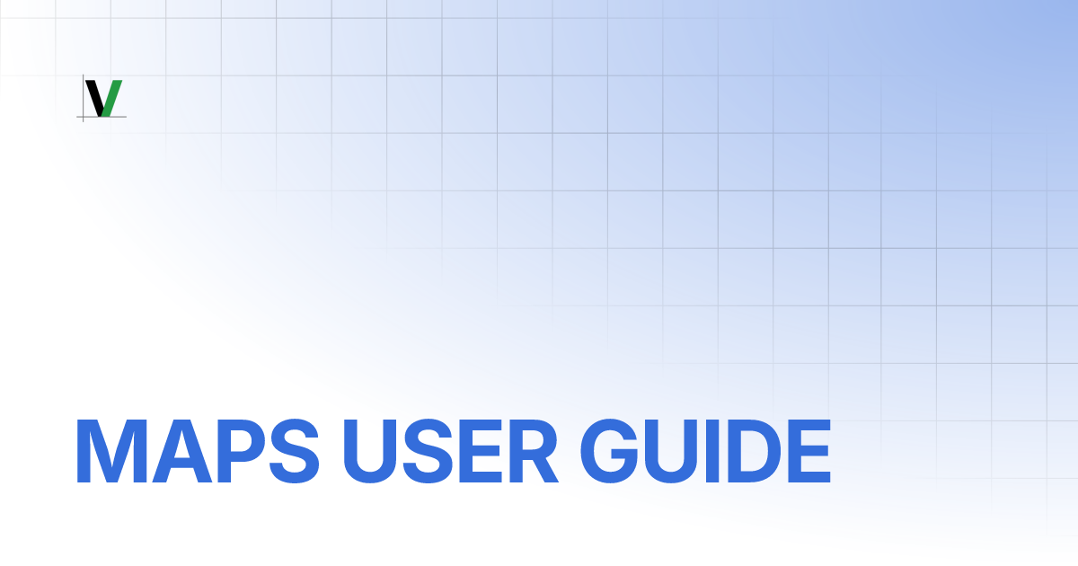 MAPS USER GUIDE | VitaraCharts