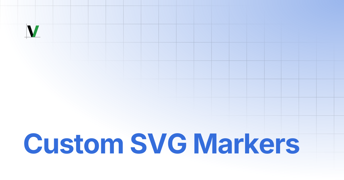 Custom SVG Markers | VitaraCharts