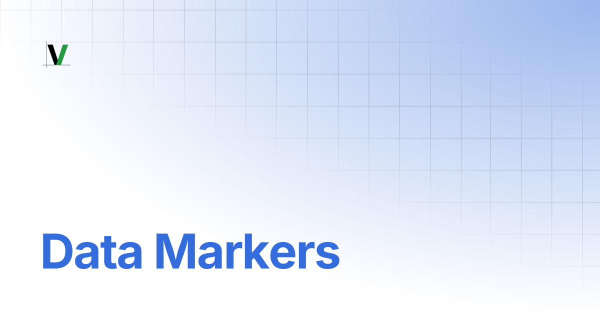 Data Markers | VitaraCharts