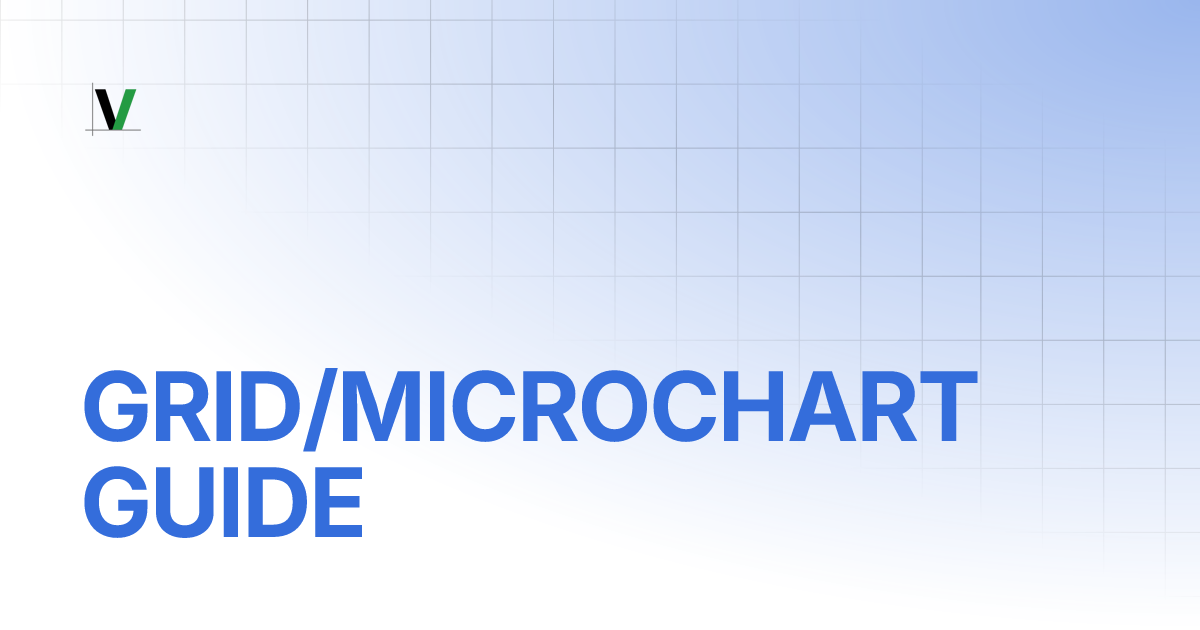 GRID/MICROCHART GUIDE | VitaraCharts